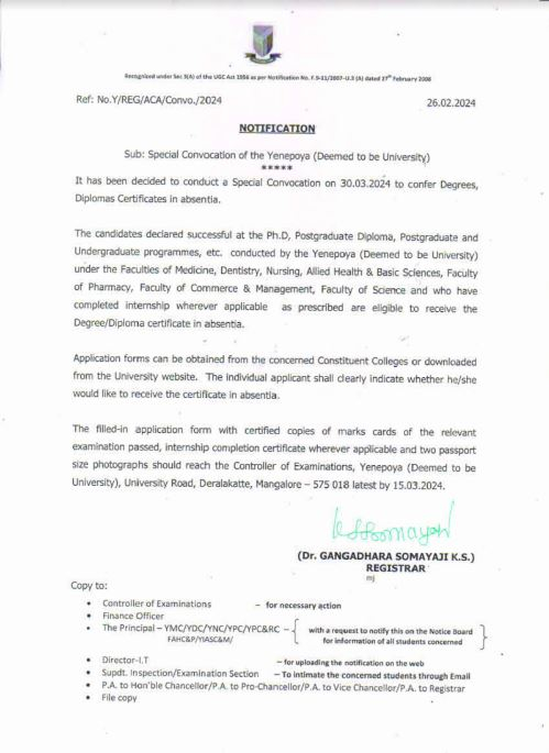 Yenepoya - Deemed to be University